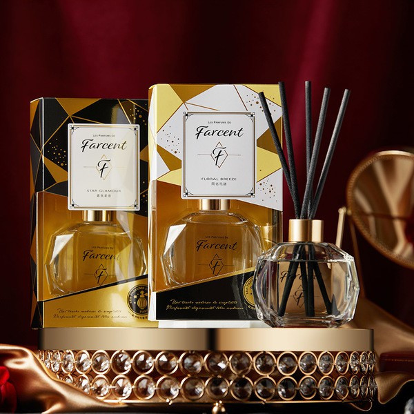 Farcent Perfume Reed Diffuser 輕奢室內擴香瓶- SeaSaltWood/FreesiaPear (120ml)