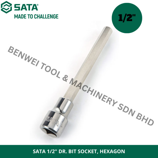 Benwei Tool & Machinery | Auto Equipment - SATA 1/2" DR. BIT SOCKET ...
