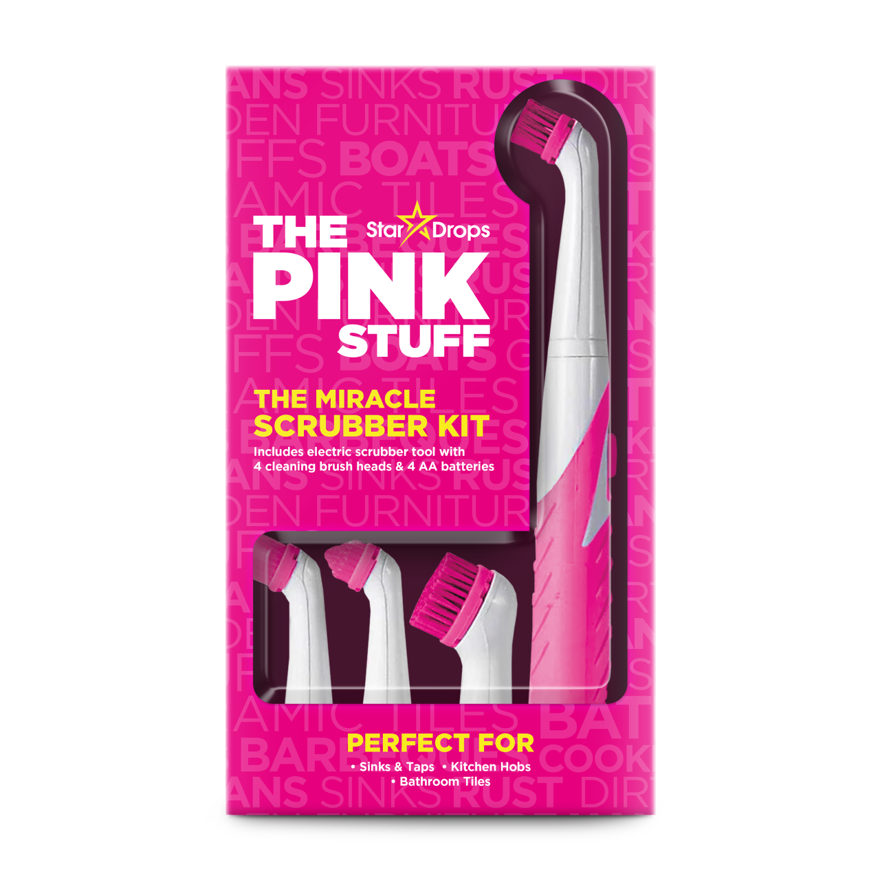 The Pink Stuff The Miracle Scrubber Kit