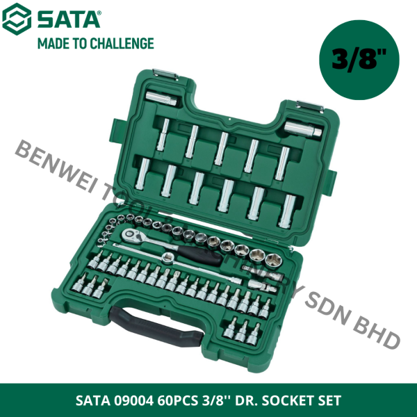 Benwei Tool & Machinery | Auto Equipment - SATA 09004 60PCS 3/8'' DR ...
