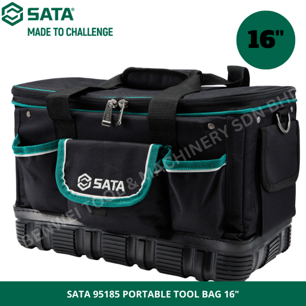 Benwei Tool & Machinery | Auto Equipment - SATA 95185 PORTABLE TOOL BAG 16"