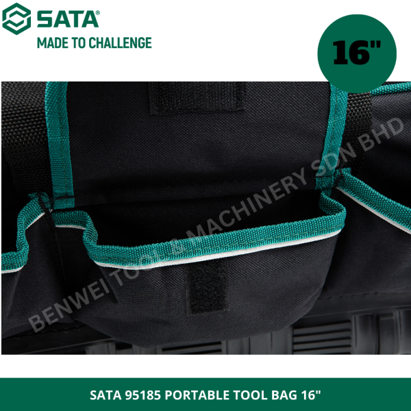 Benwei Tool & Machinery | Auto Equipment - SATA 95185 PORTABLE TOOL BAG 16"